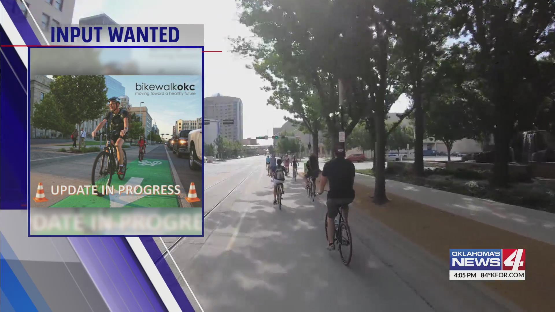OKC input sought for bike lanes – KFOR.com Oklahoma City