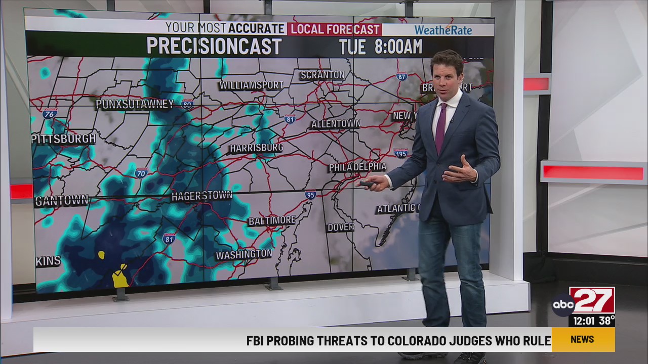 Eric’s Monday PM forecast – PAhomepage.com