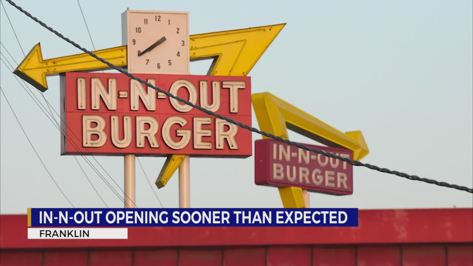In-N-Out opening sooner than expected – WKRN News 2