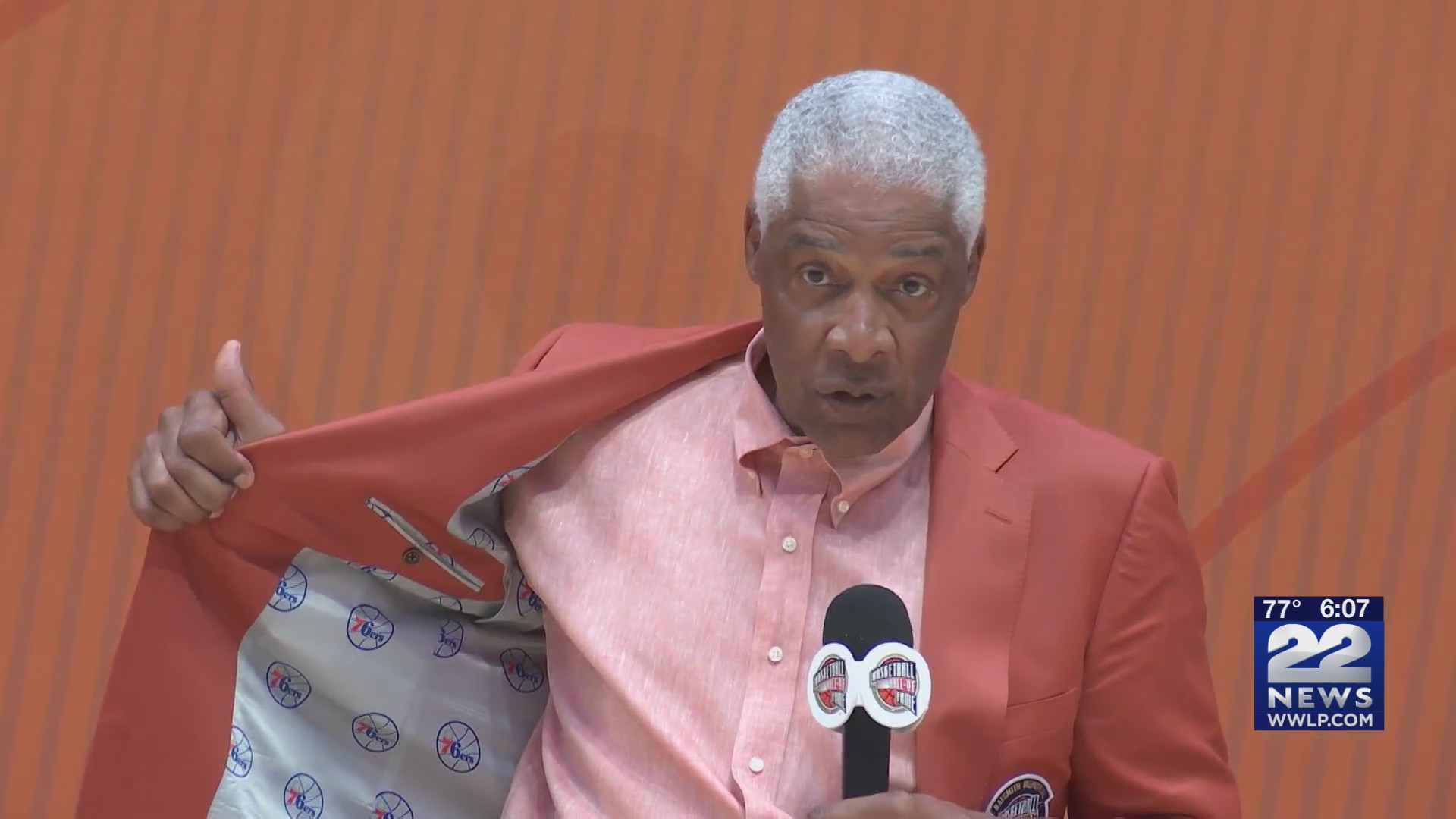 Julius Erving makes special appearance at Basketball Hall of Fame – WWLP