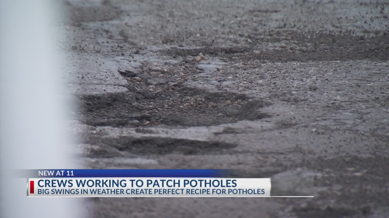 Central Ohio crews work to patch potholes – NBC4 WCMH-TV