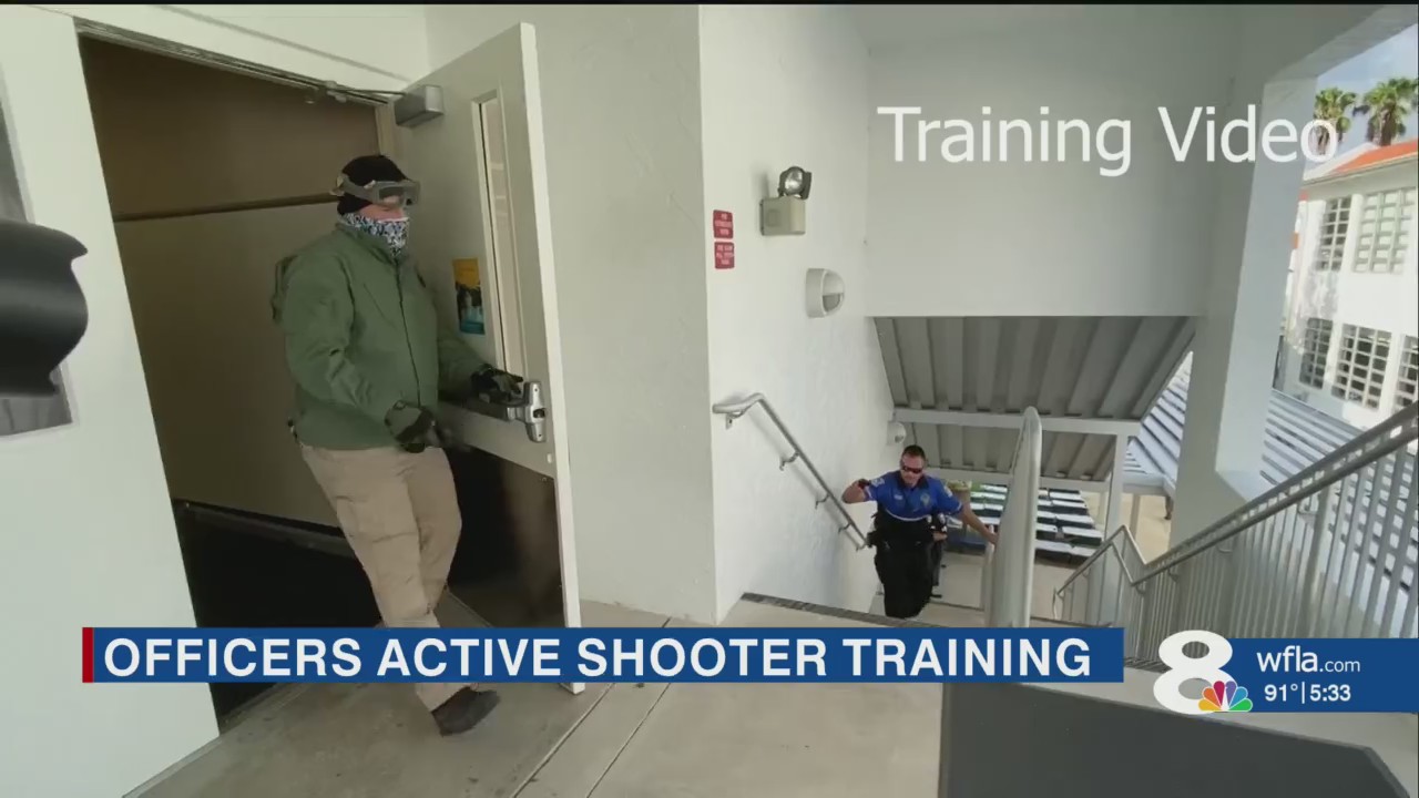 Sarasota PD conducts active shooter training at local elementary school ...