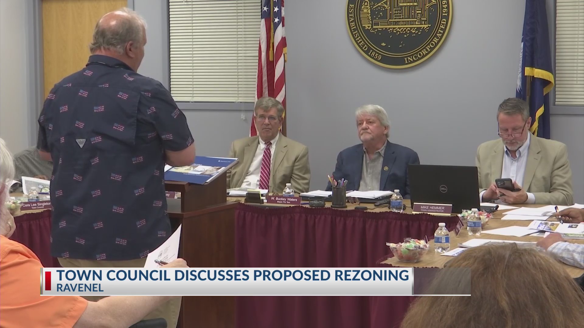 The Town of Ravenel continues discussion on proposed land rezoning ...