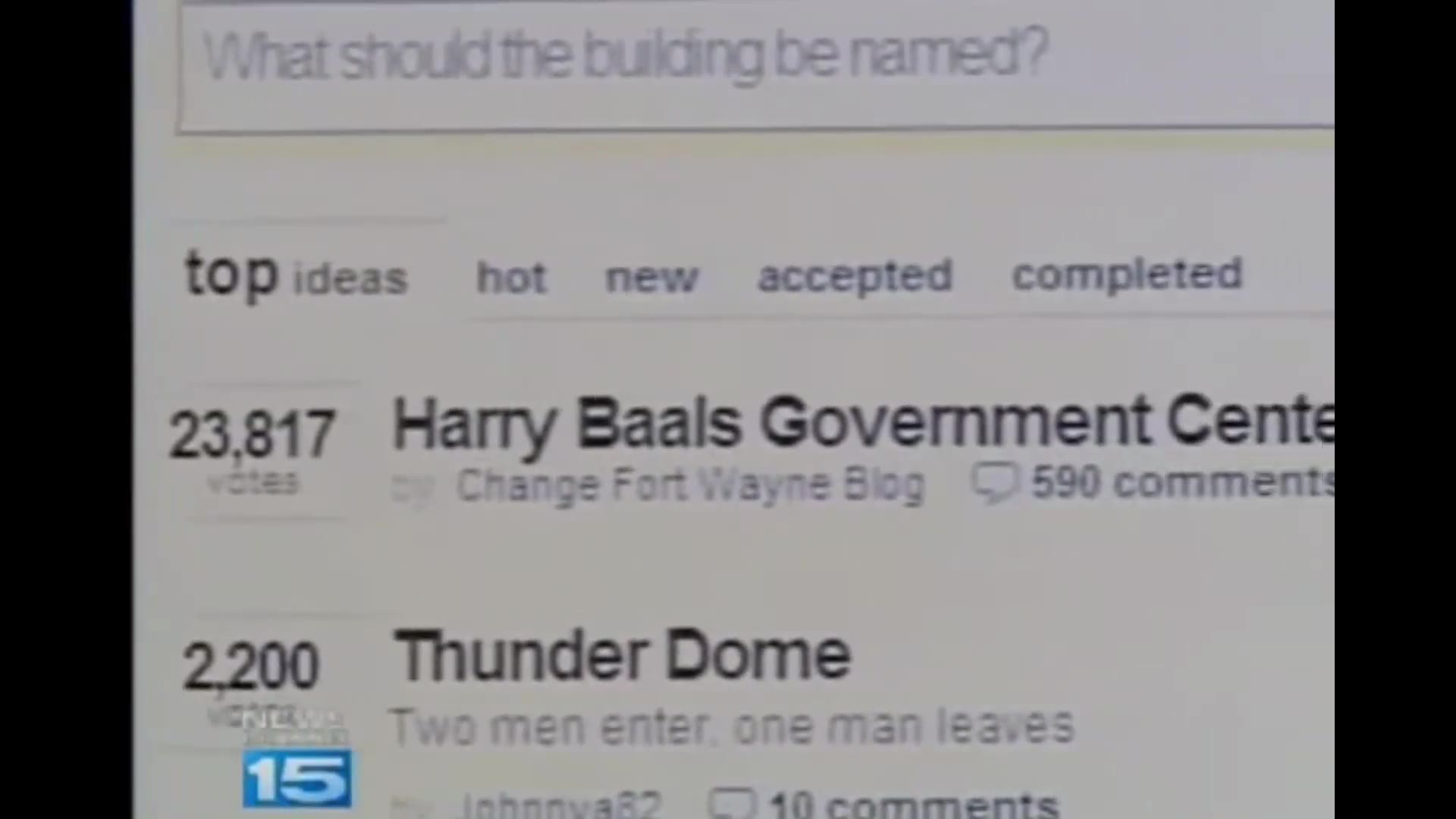 Naming of Citizens Square – WANE 15