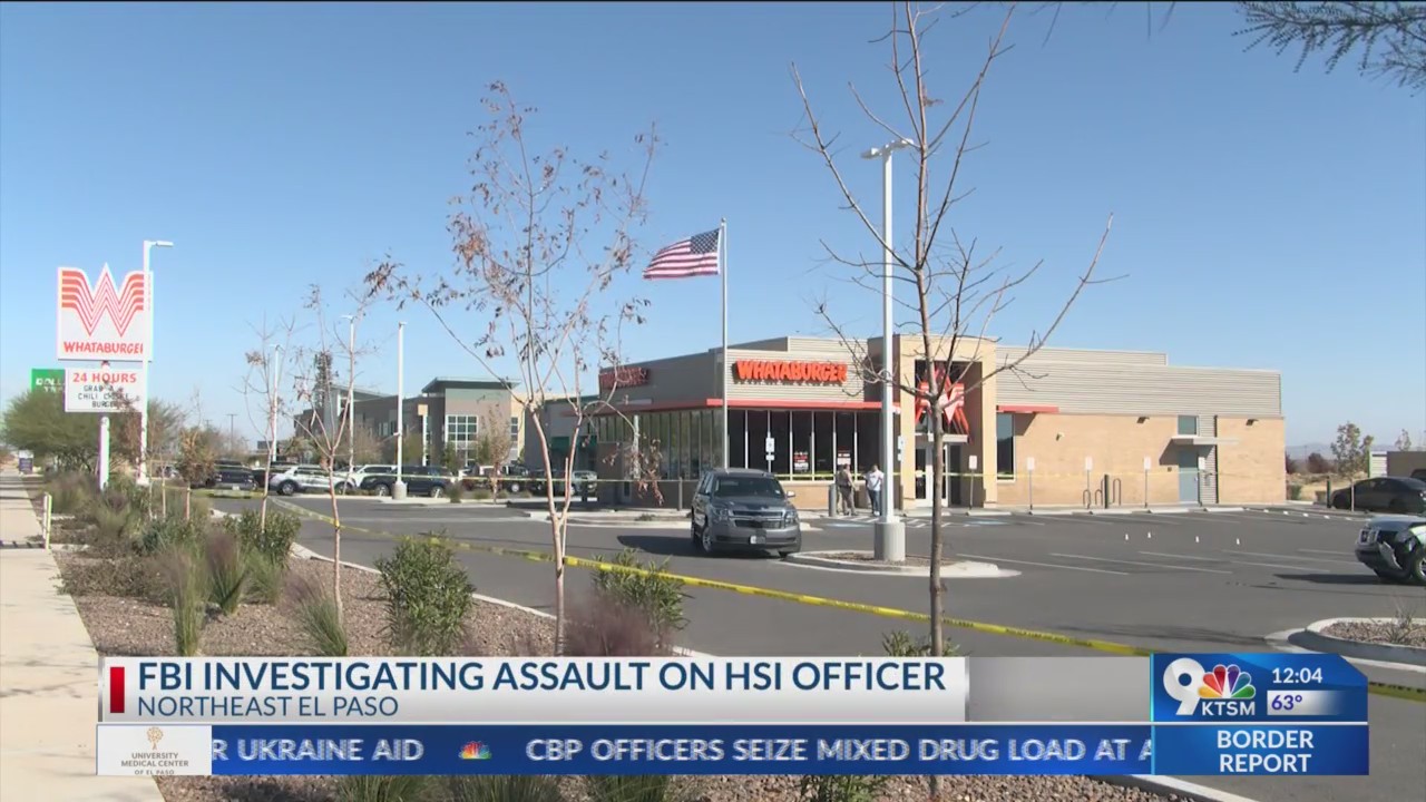FBI investigates assault on federal HSI officer at Whataburger parking ...