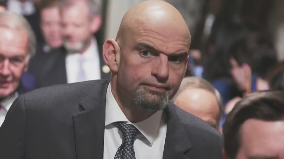 Sen. John Fetterman’s wife: ‘He’s doing great’ | Elizabeth Vargas ...