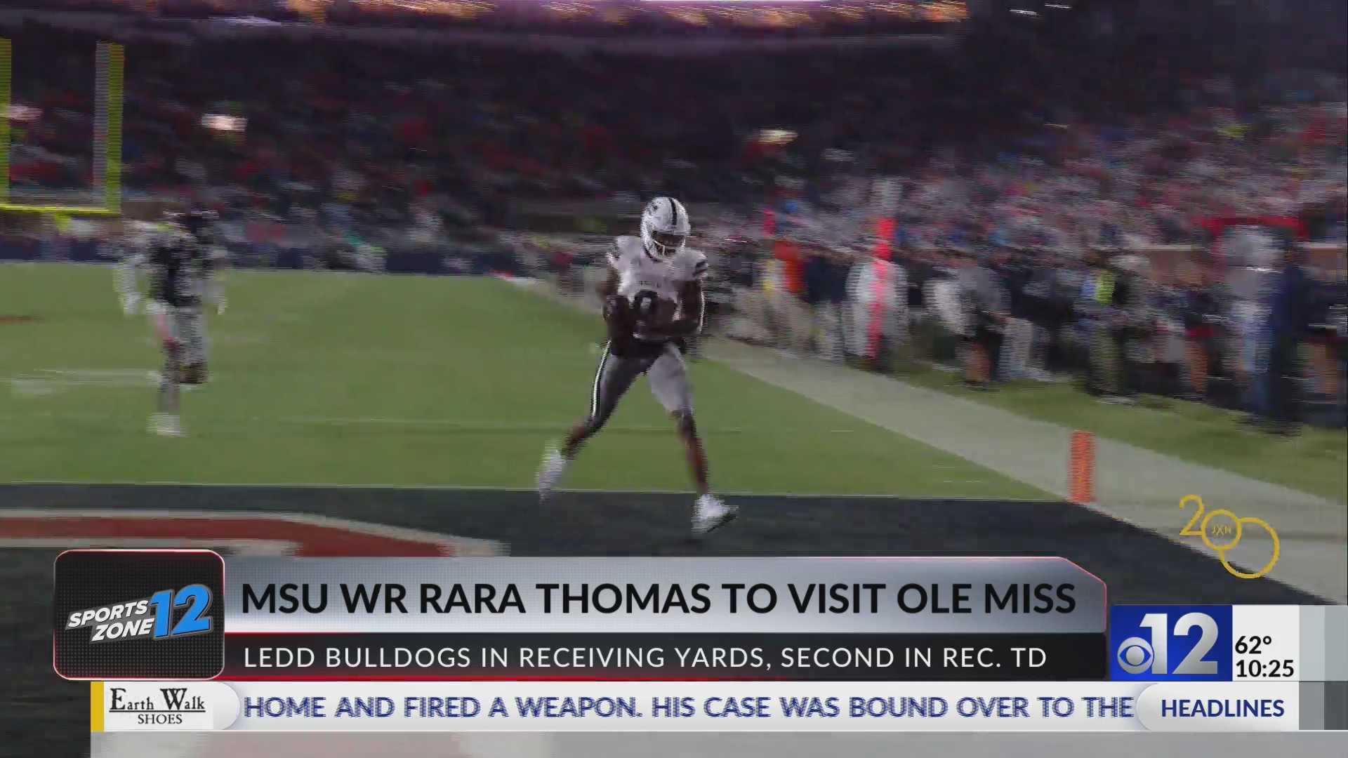 WR Rara Thomas Set to Visit Ole Miss – WJTV