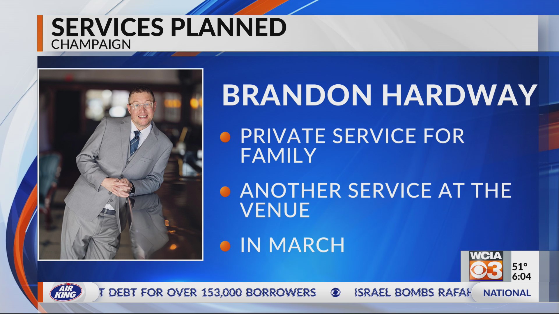 Family honoring Brandon Hardway with public celebration of life in ...