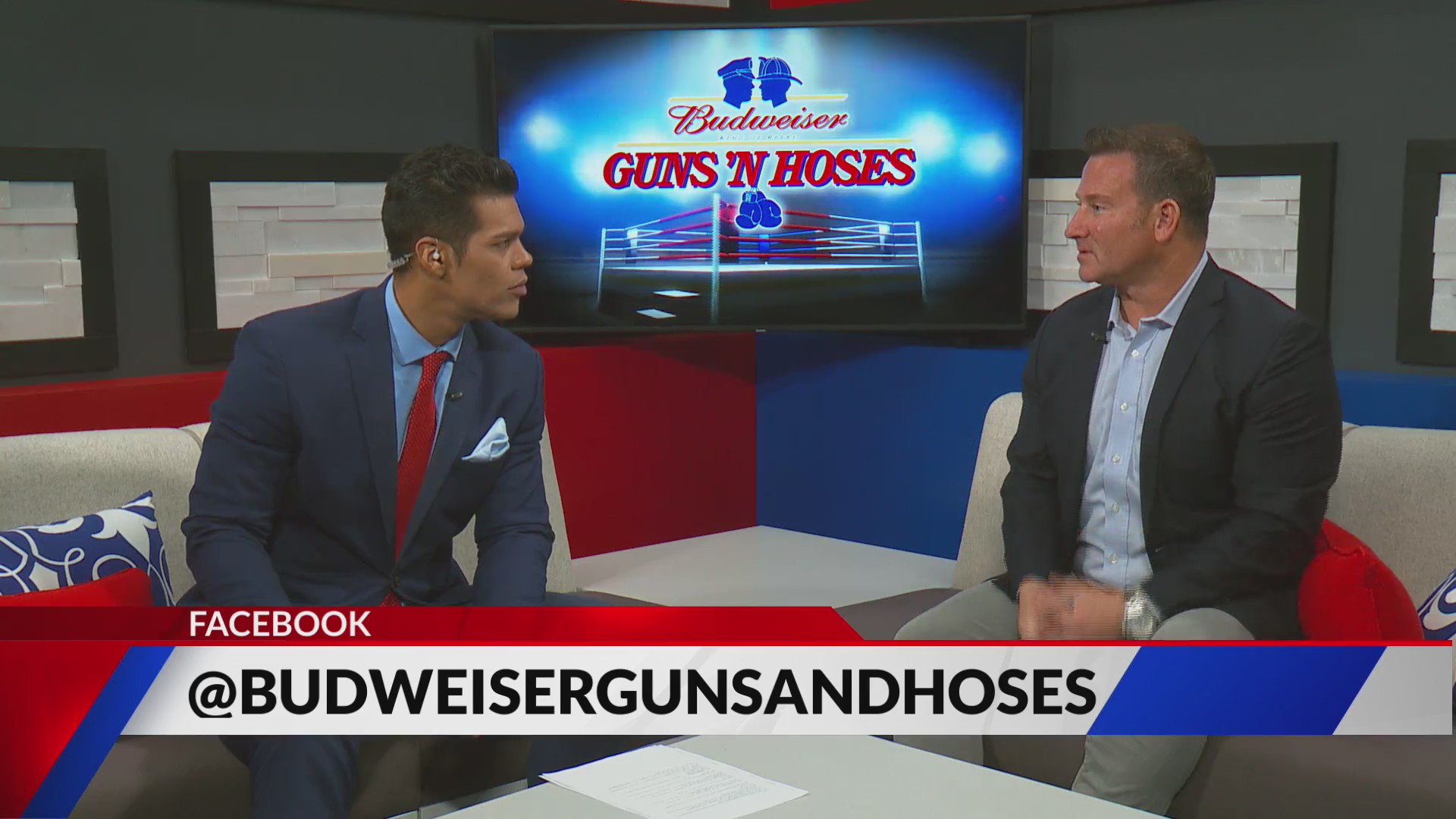 Budweiser Guns & Hoses boxing matches will air live on FOX 2 Nov. 23 at ...