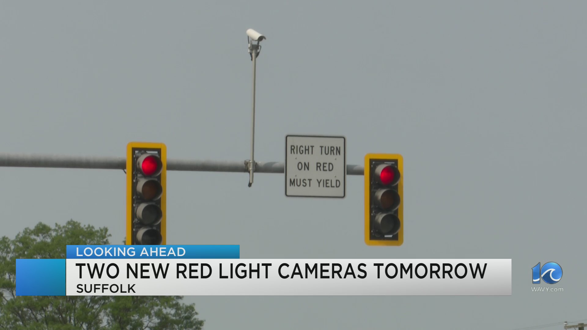 New red light cameras become operational in Suffolk – WAVY.com