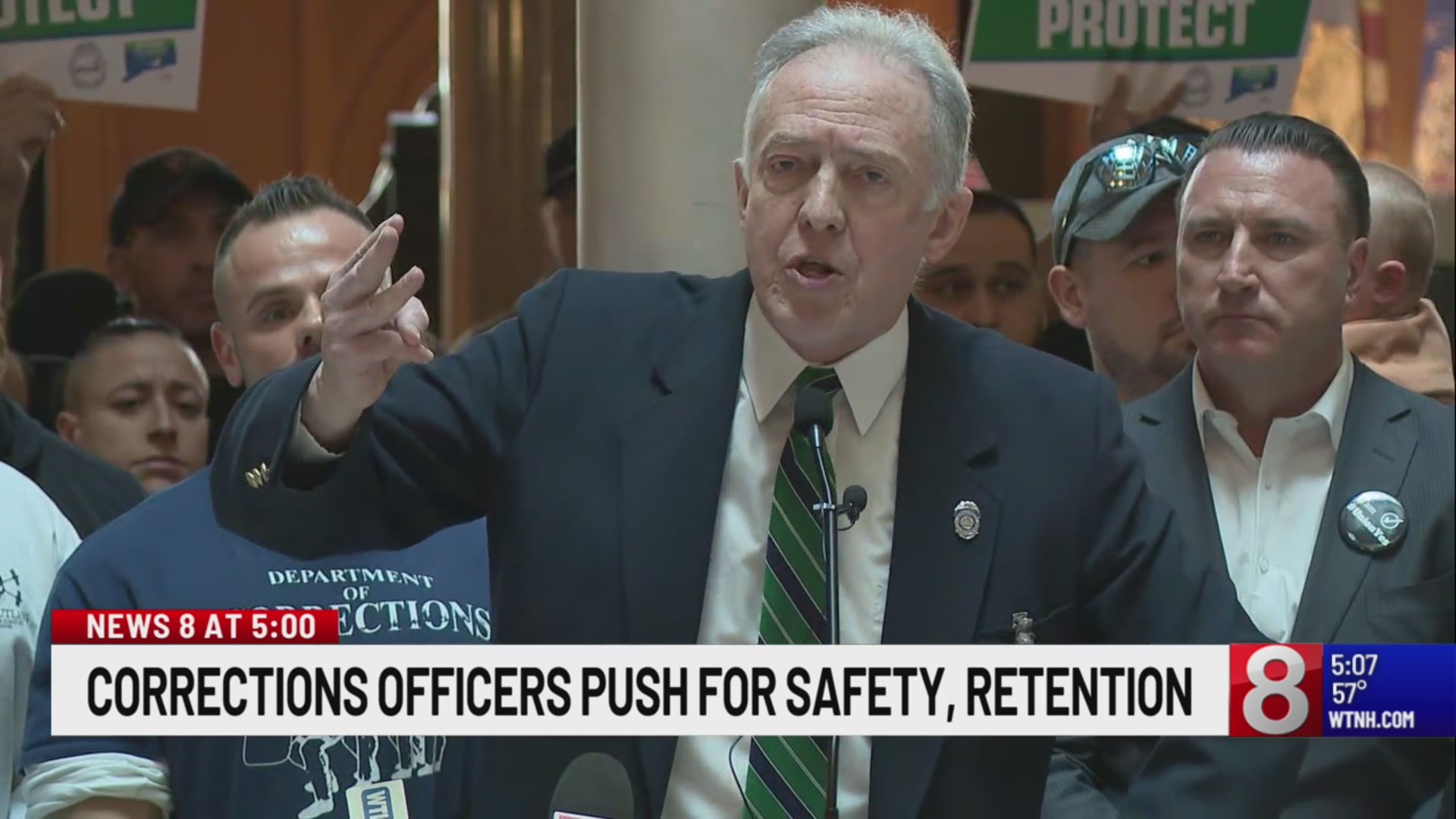 Corrections officers push for safety, retention – WTNH.com
