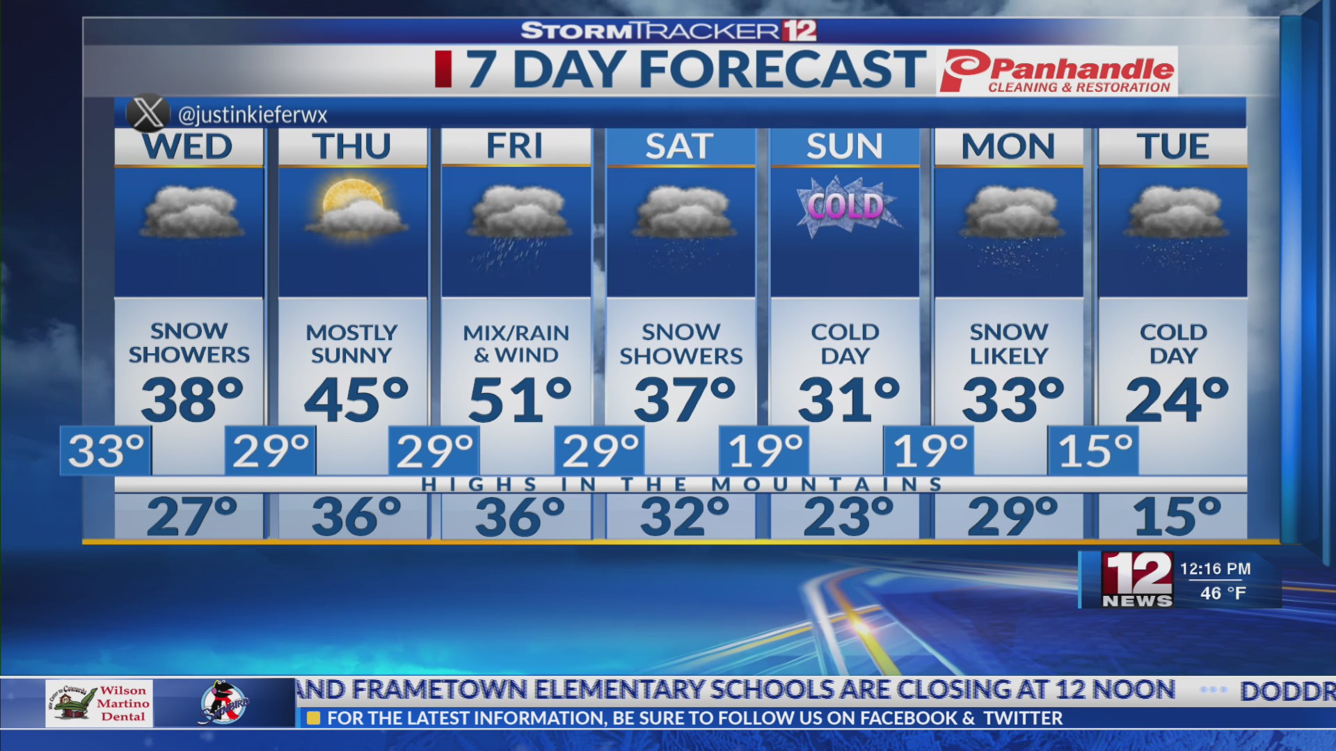 Storm Tracker 12 Weather Forecast – WBOY.com