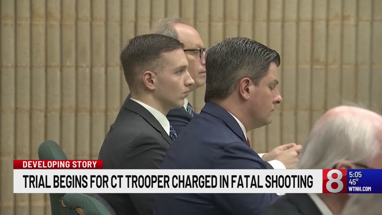 Trial begins for Connecticut trooper charged in 2020 fatal shooting ...