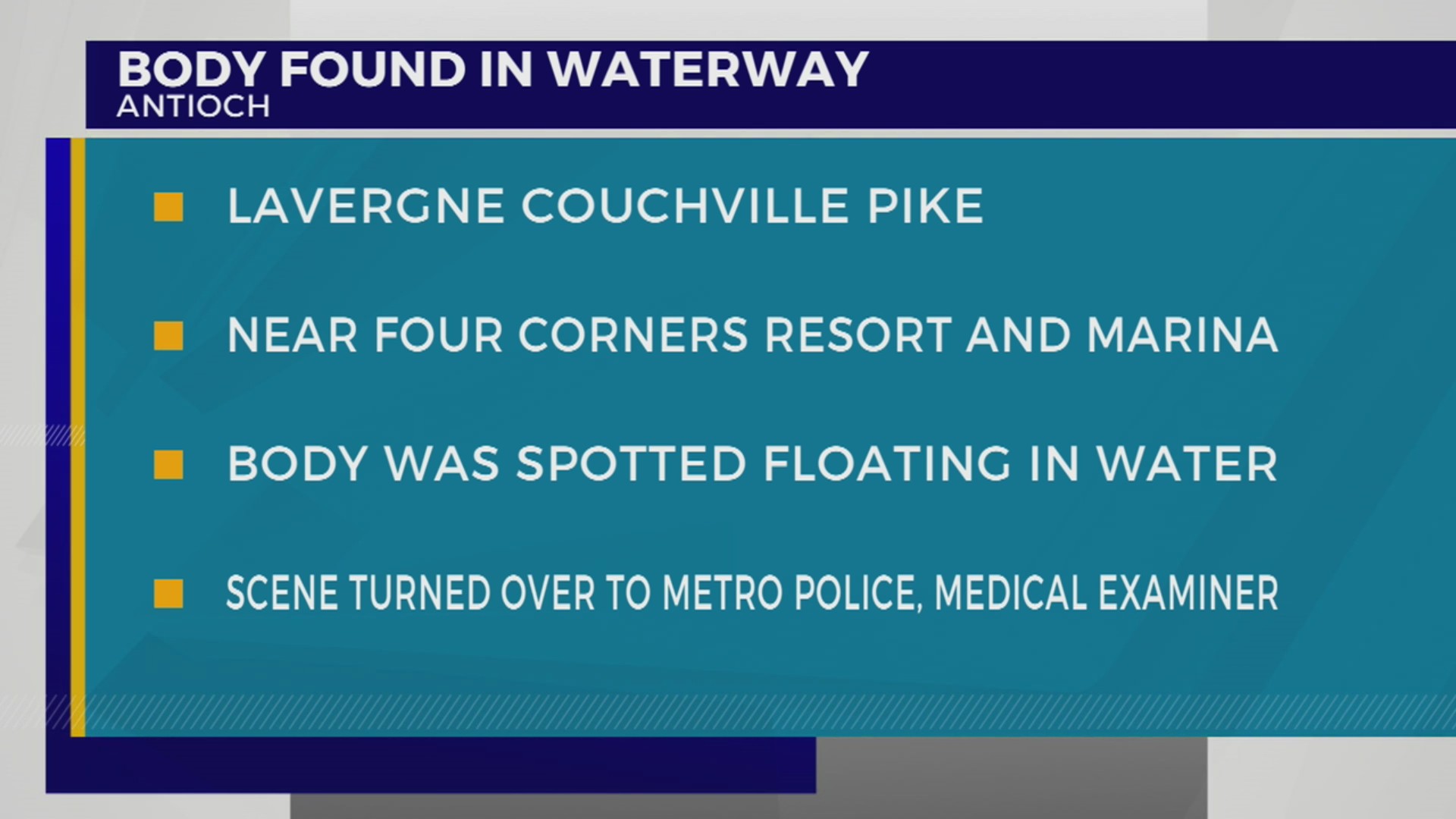 Crews called to retrieve body found floating in water in Antioch – WKRN ...