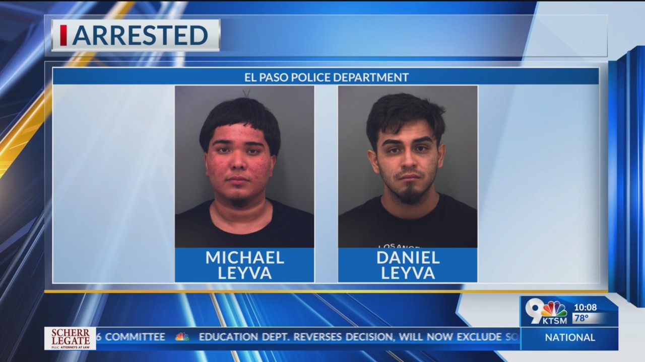 Booking photos of men in connection to Manuel Sanchez’ murder – KTSM 9 News