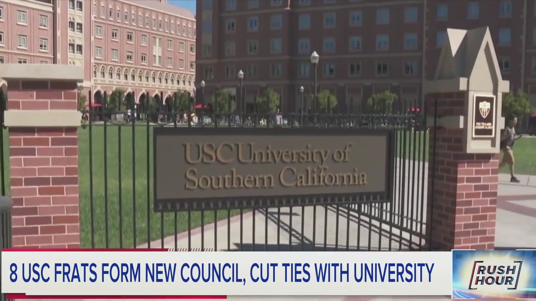 USC frats cut ties with school after new rules put in place | Rush Hour ...