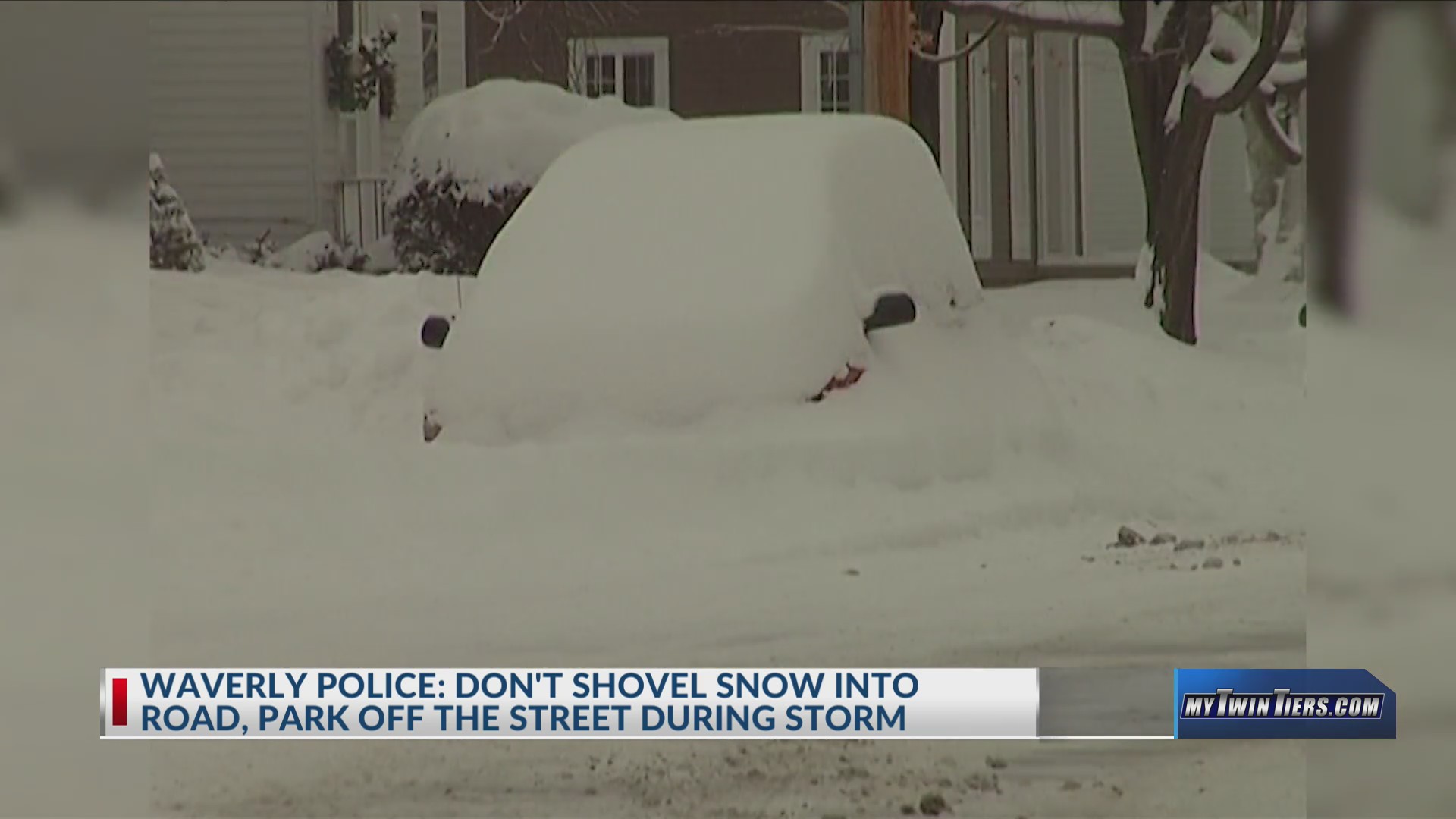 Police: Don’t shovel snow into road, park off the street during storm ...