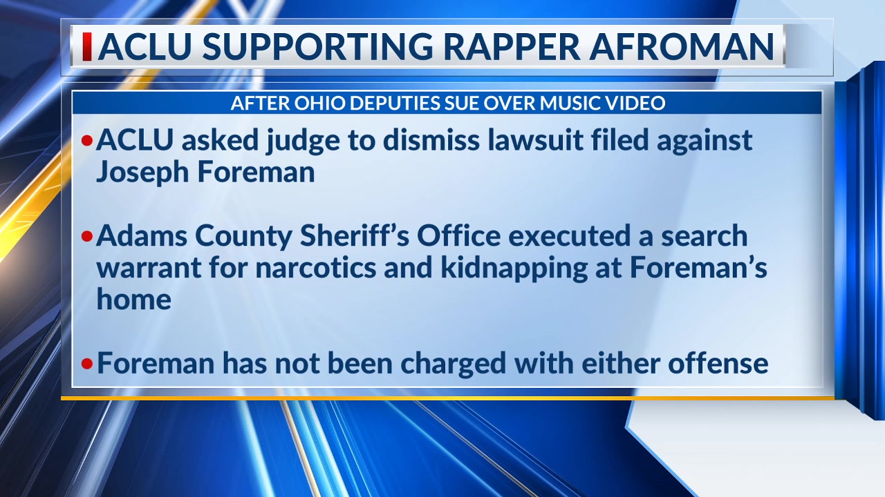 Afroman gets ACLU’s support after Adams County deputies sue over music ...