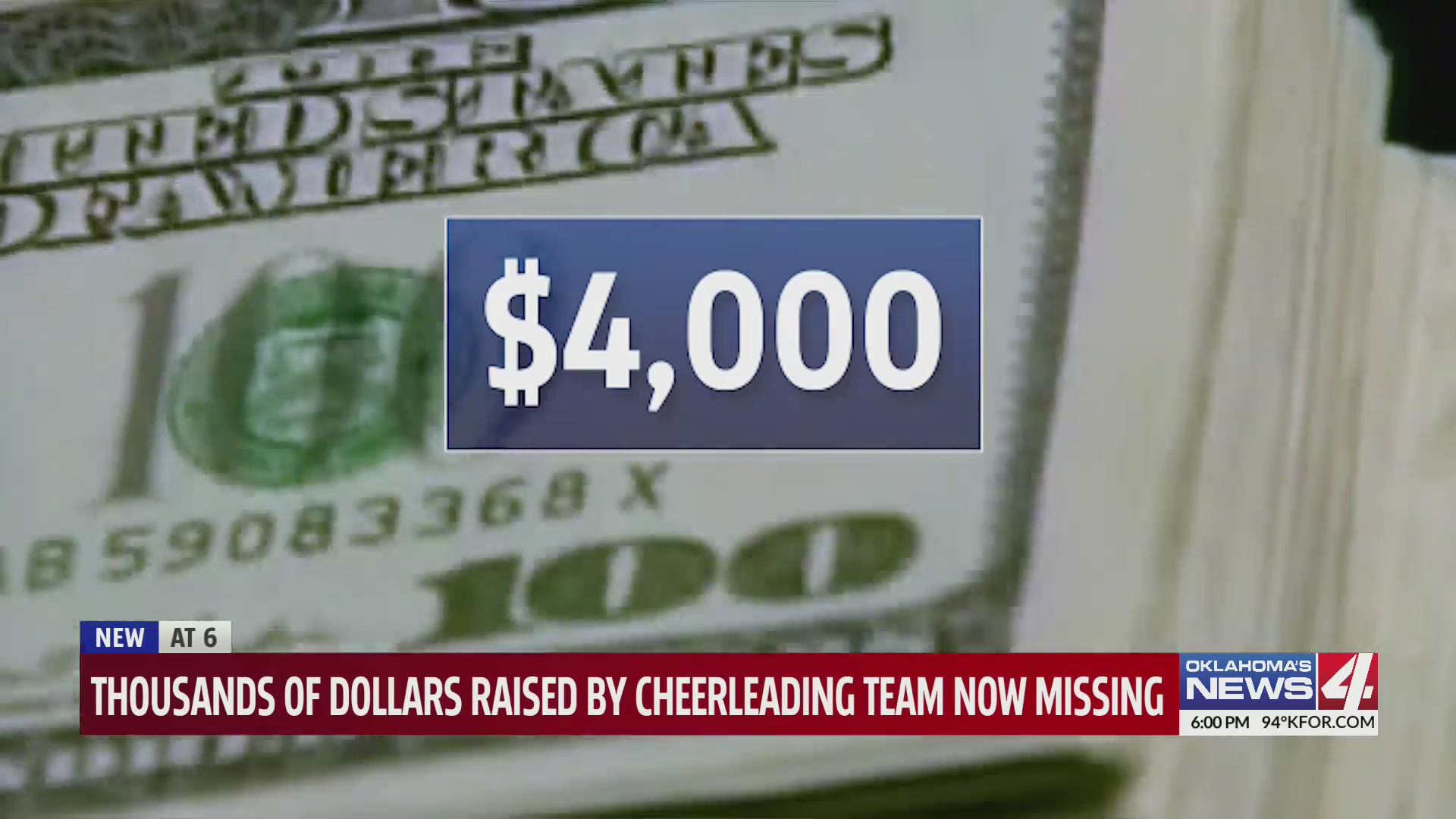 Thousands of dollars raised by cheerleading team now missing – KFOR.com ...