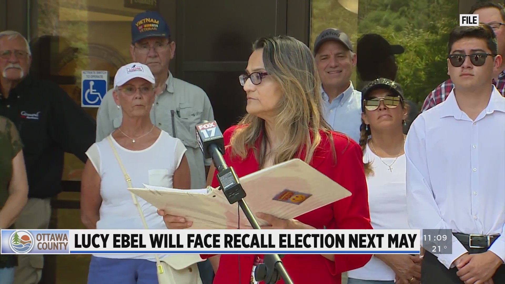 Ottawa County commissioner Lucy Ebel will face recall election next May ...