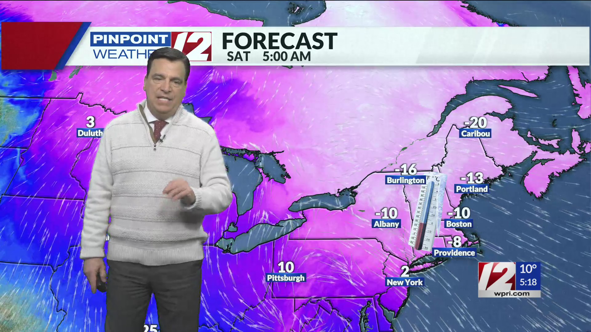 Pinpoint Weather 12 Wind Chill Warning Friday/Saturday 02-03-2023 ...