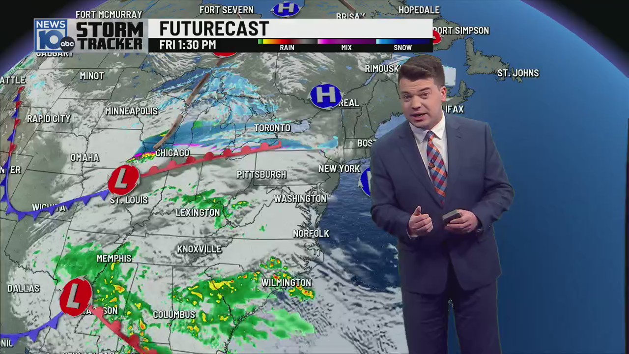 Morning forecast with Kevin Appleby – NEWS10 ABC