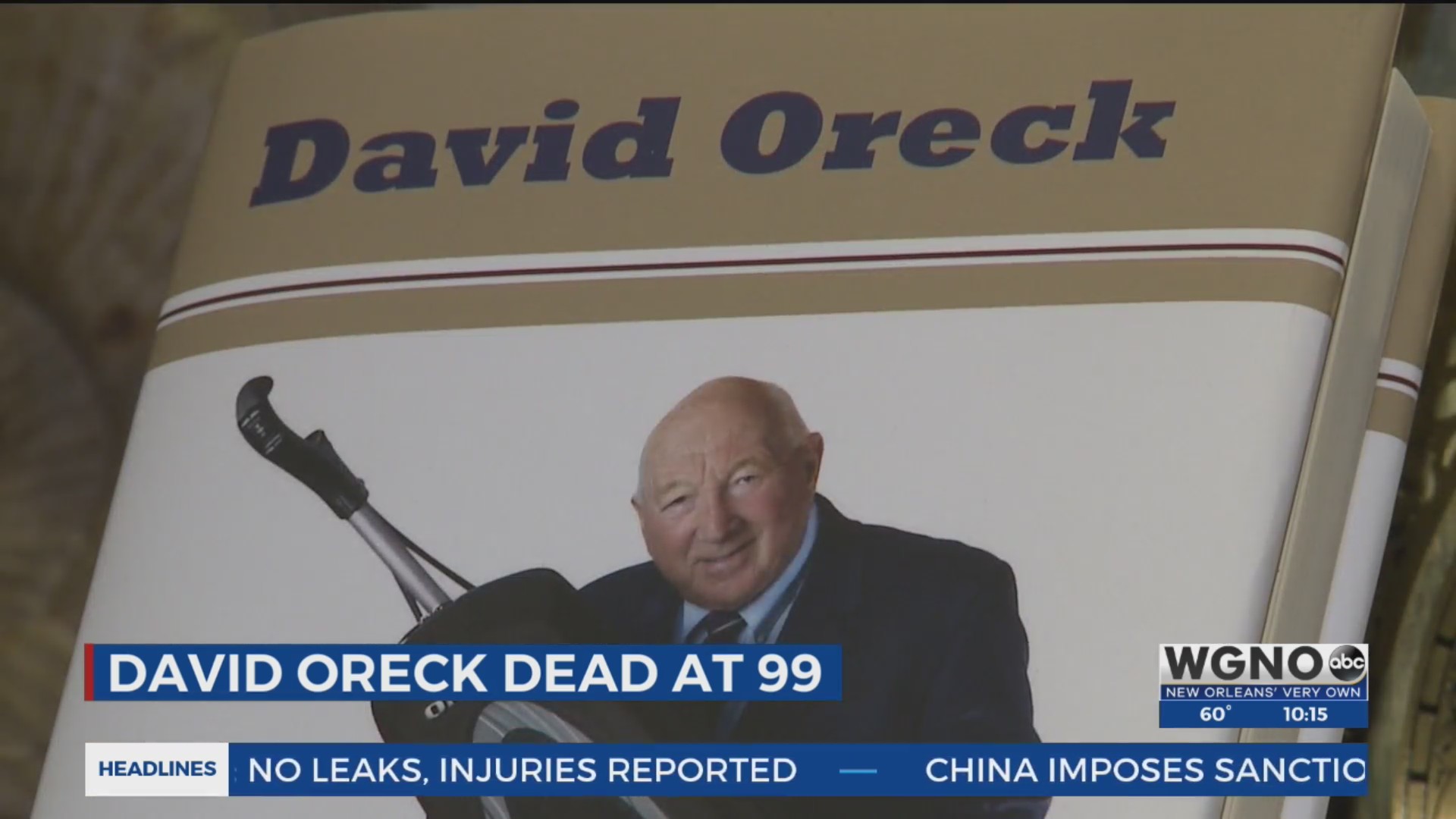 New Orleans vacuum cleaner inventor David Oreck dies at 99 – WGNO