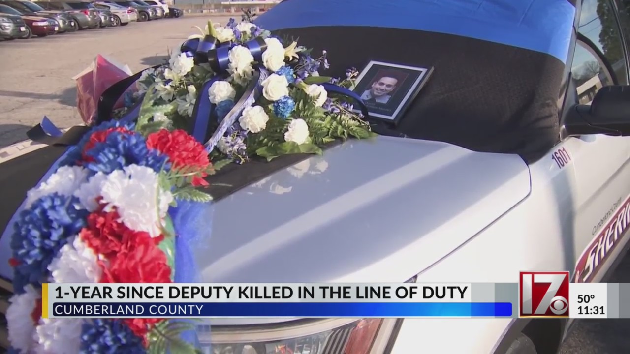 On anniversary of deputy’s death in DWI crash, Cumberland Sheriff ...