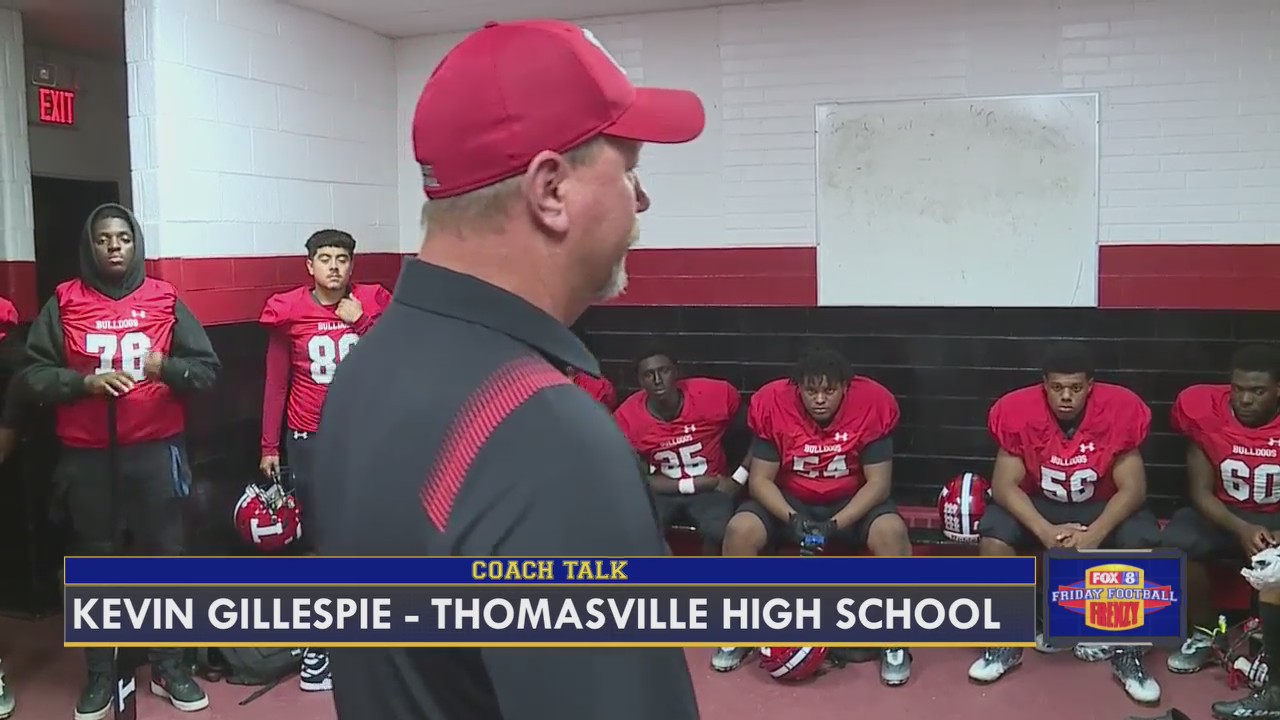Coach Talk: Kevin Gillespie, head coach of Thomasville High School ...