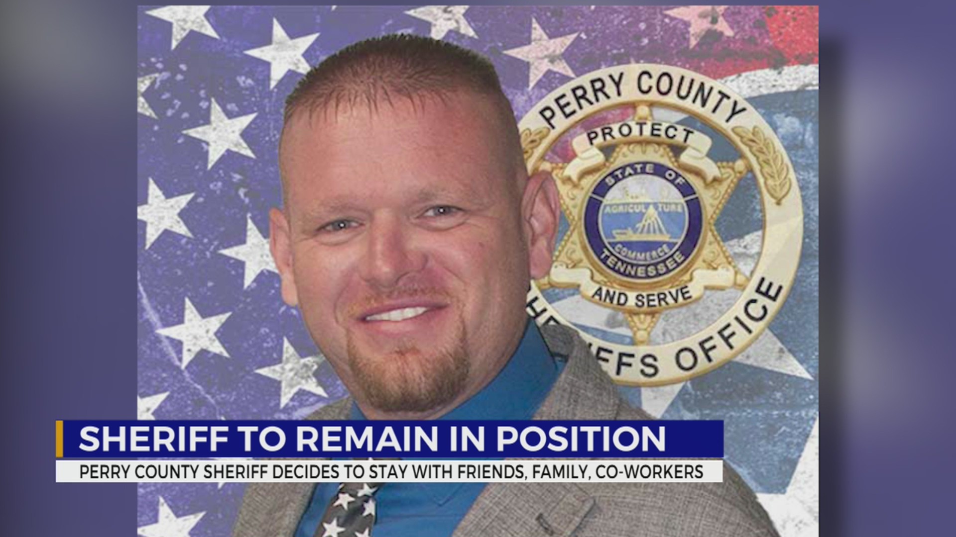 Perry County sheriff to remain in position – WKRN News 2