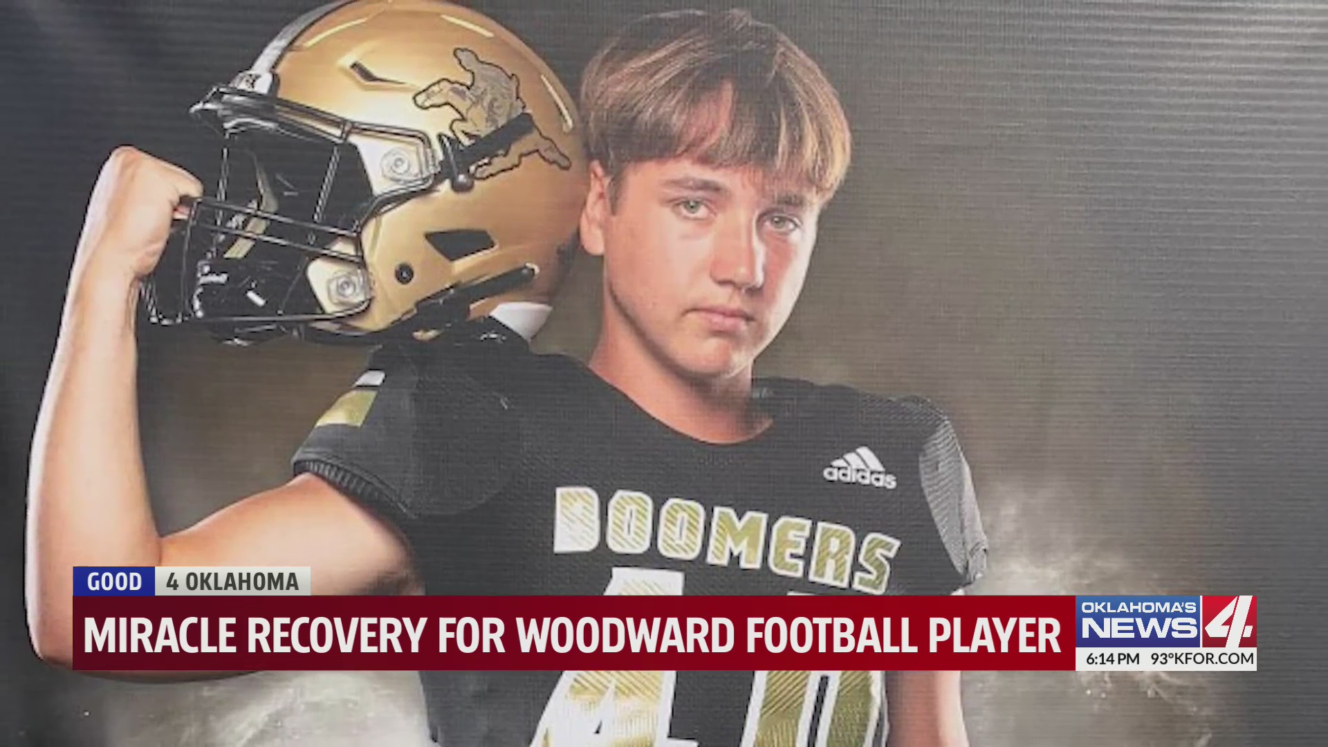 Miracle recovery for Woodward football player – KFOR.com Oklahoma City