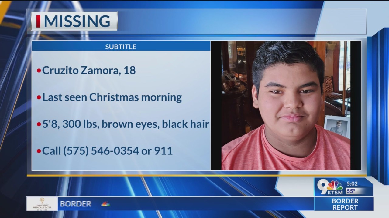 Help sought in finding missing teen last seen in Deming – KTSM 9 News