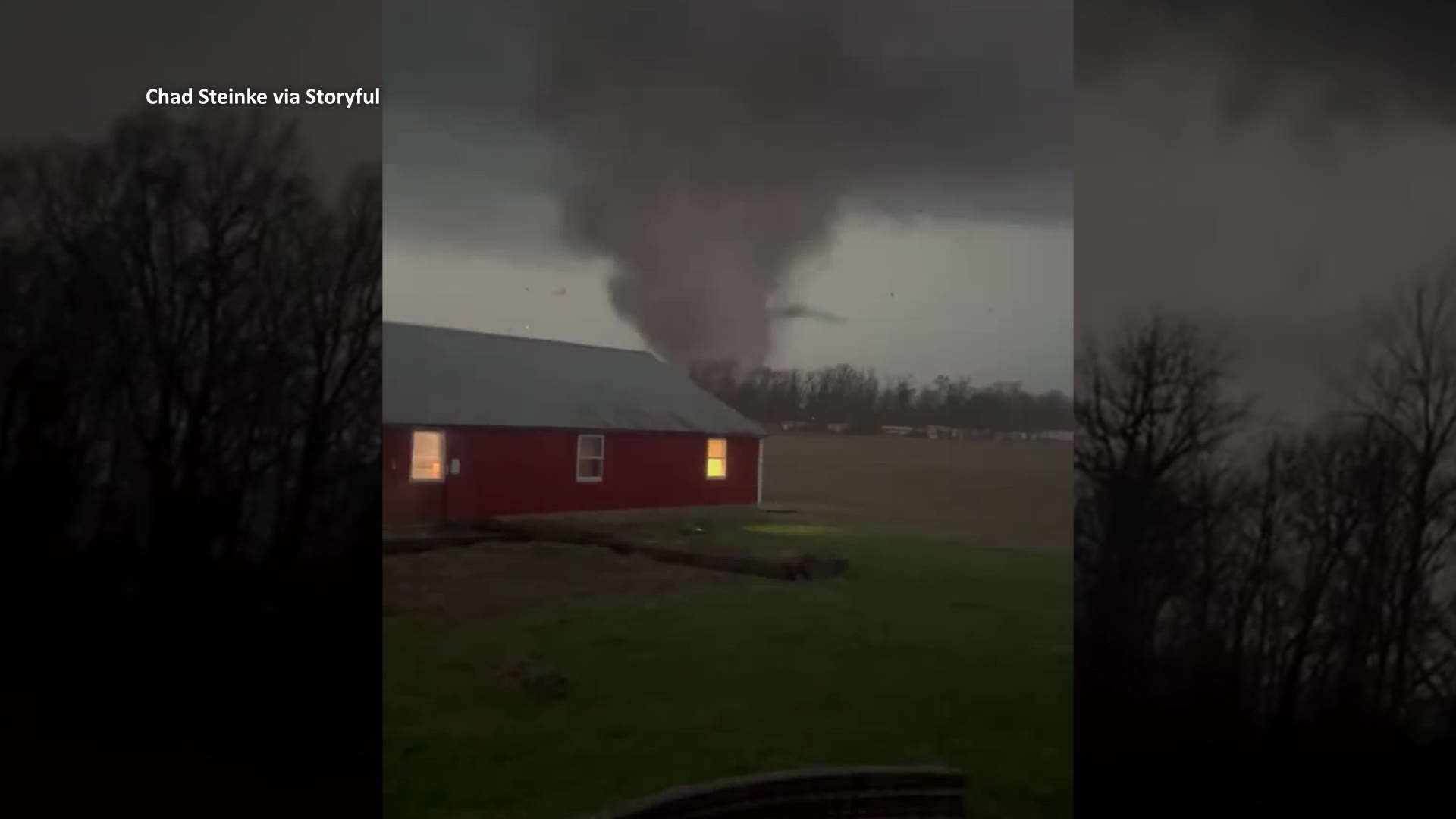 Scary Video: Tornado spotted ripping through Ohio town (Credit: Chad ...