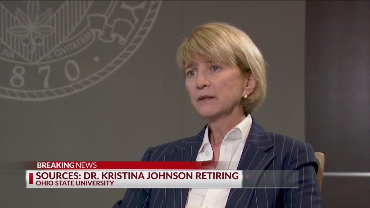 Ohio State President Kristina Johnson to announce resignation – NBC4 ...