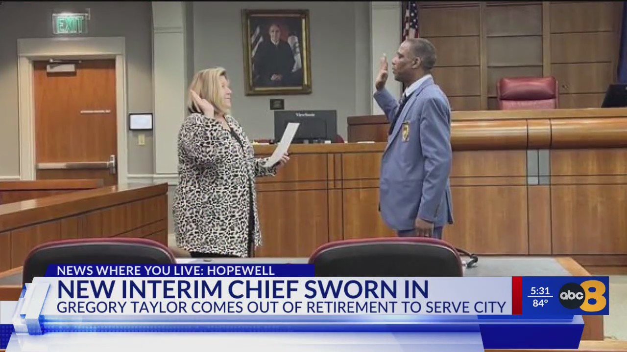 City of Hopewell names Gregory Taylor as new interim police chief ...