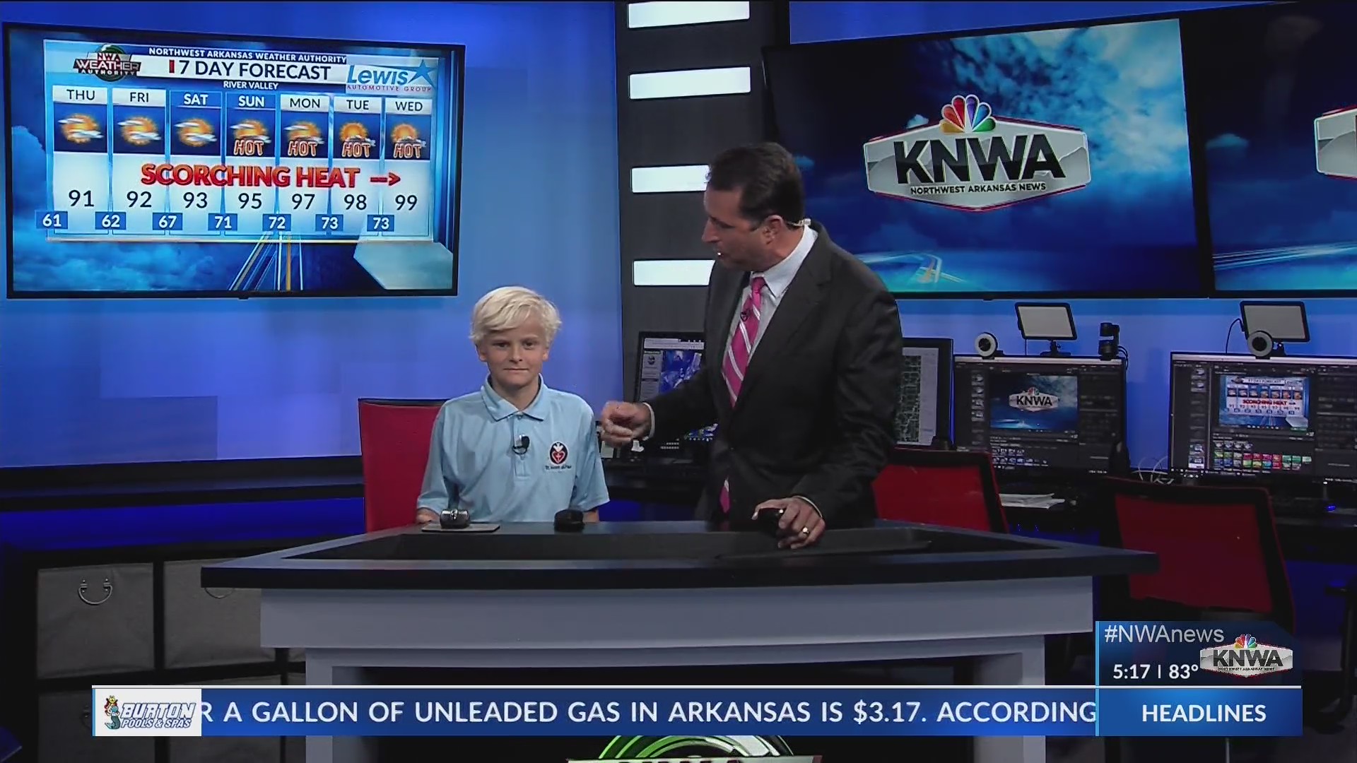 Super Weather Kid introduction – Evan Alessi – KNWA FOX24