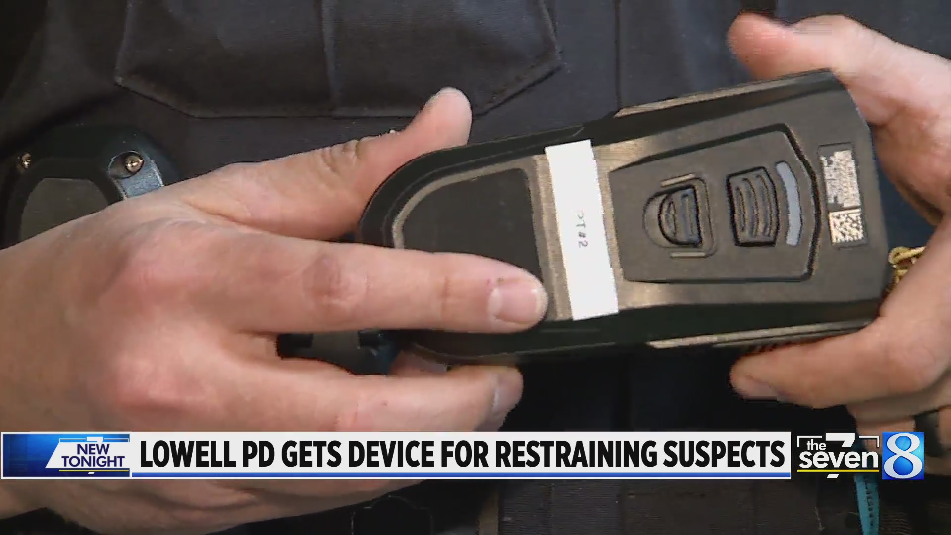 Lowell police roll out new restraint device – WOODTV.com