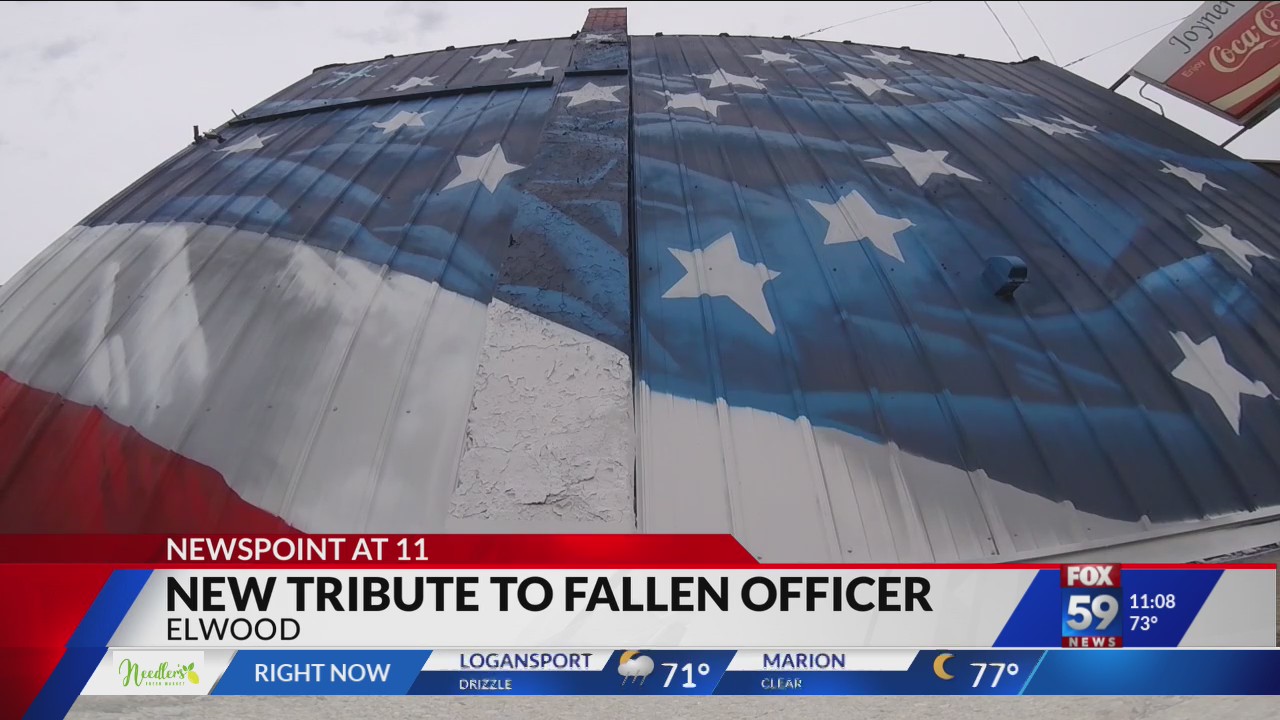 ‘He’s a true hero’: New mural to pay tribute to fallen Elwood police ...