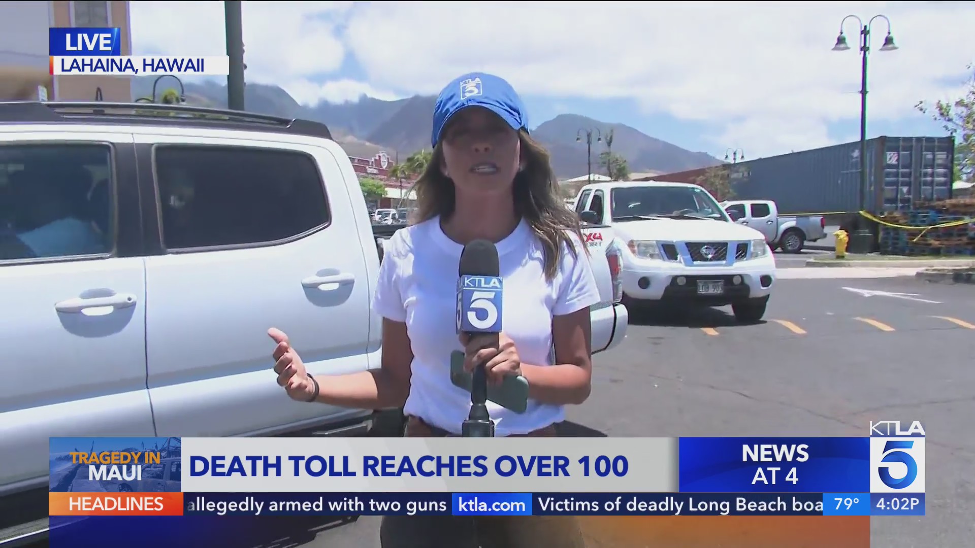 Maui death toll reaches 100; residents survey the destruction – KTLA