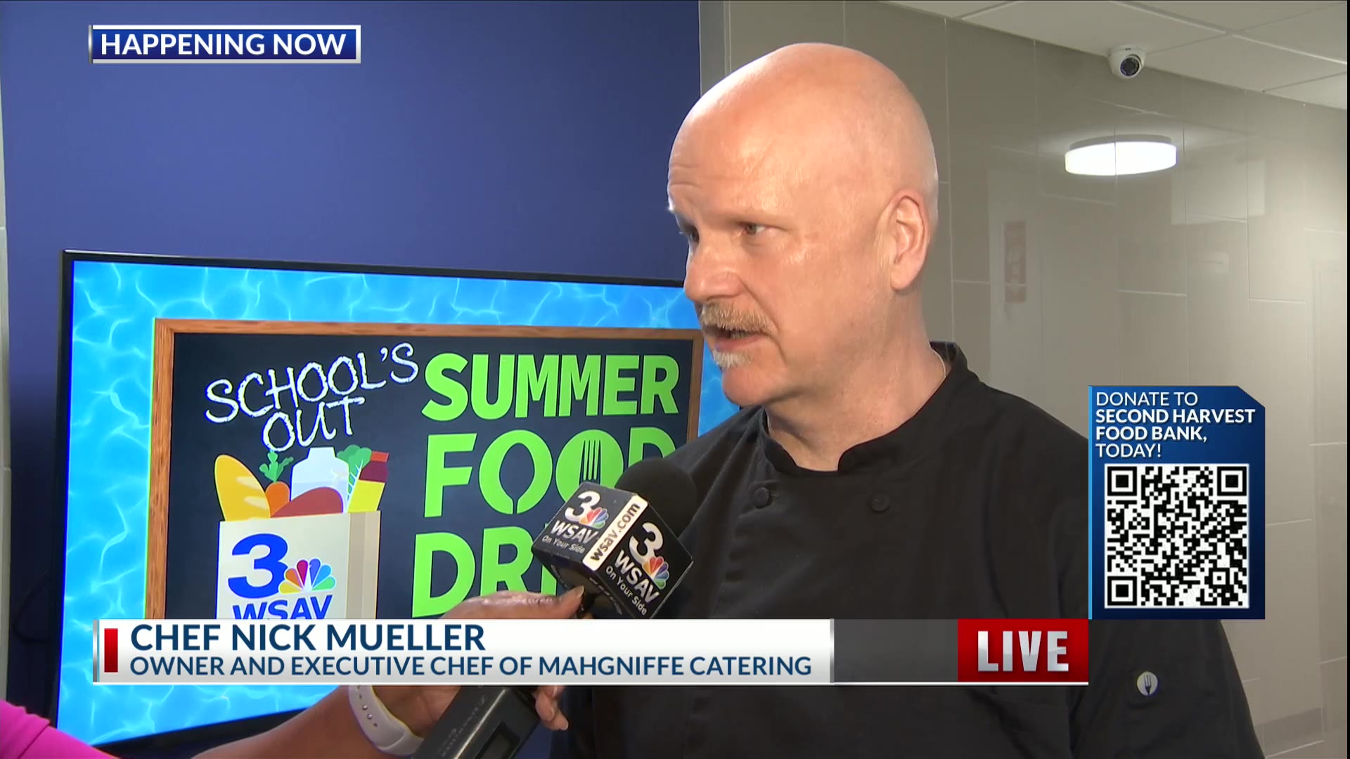 Schools Out Summer Food Drive: Chef Nick Mueller – WSAV-TV