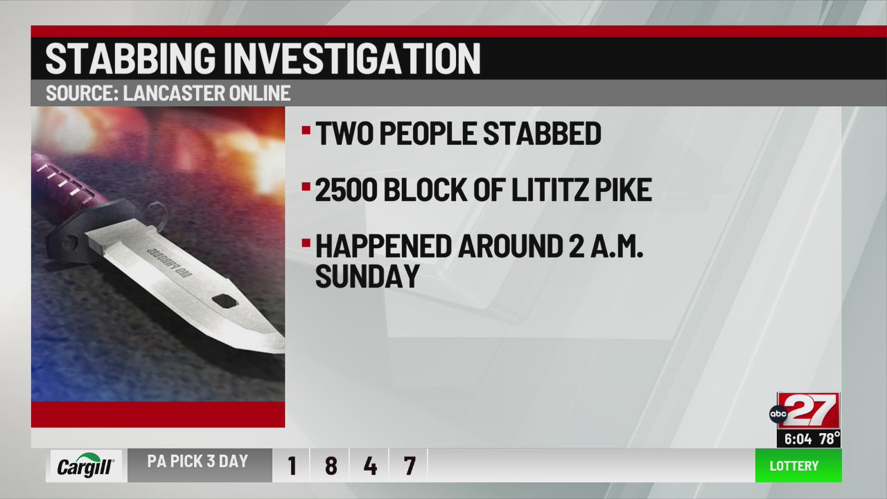 Two injured in overnight stabbing in Manheim Township – ABC27