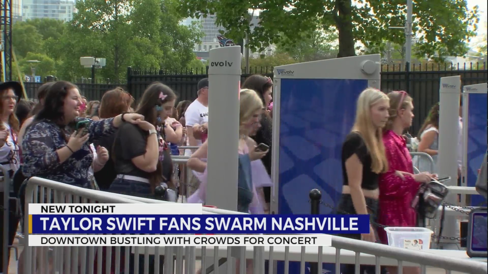 Taylor Swift fans swarm Nashville for concert – WKRN News 2