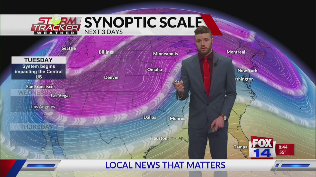 Trey Tonnessen – Valentine’s Day Full Forecast – KTVE – myarklamiss.com
