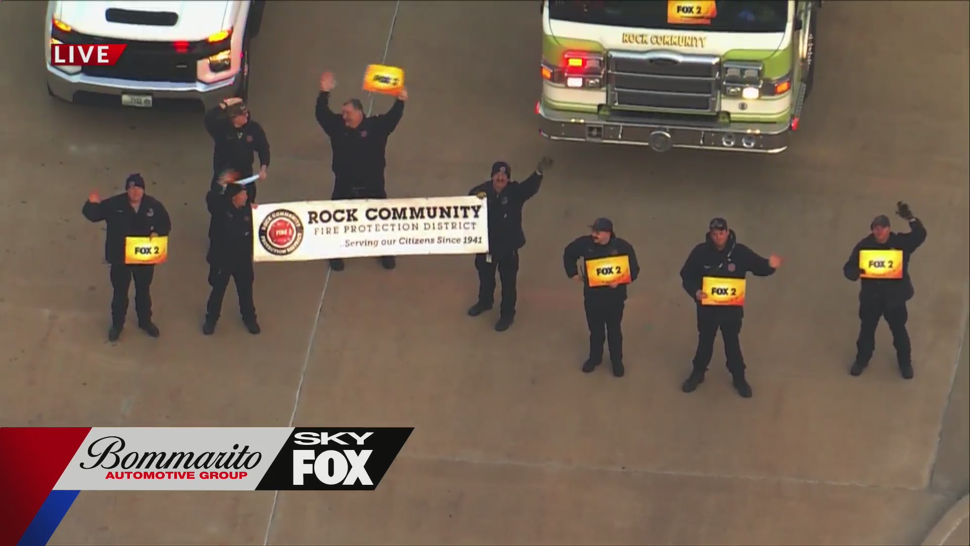 FOX 2 wakes up with the Rock Community Fire Protection District – FOX 2