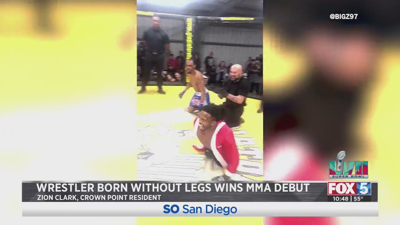 Wrestler Born Without Legs Wins MMA Debut – FOX 5 San Diego & KUSI News