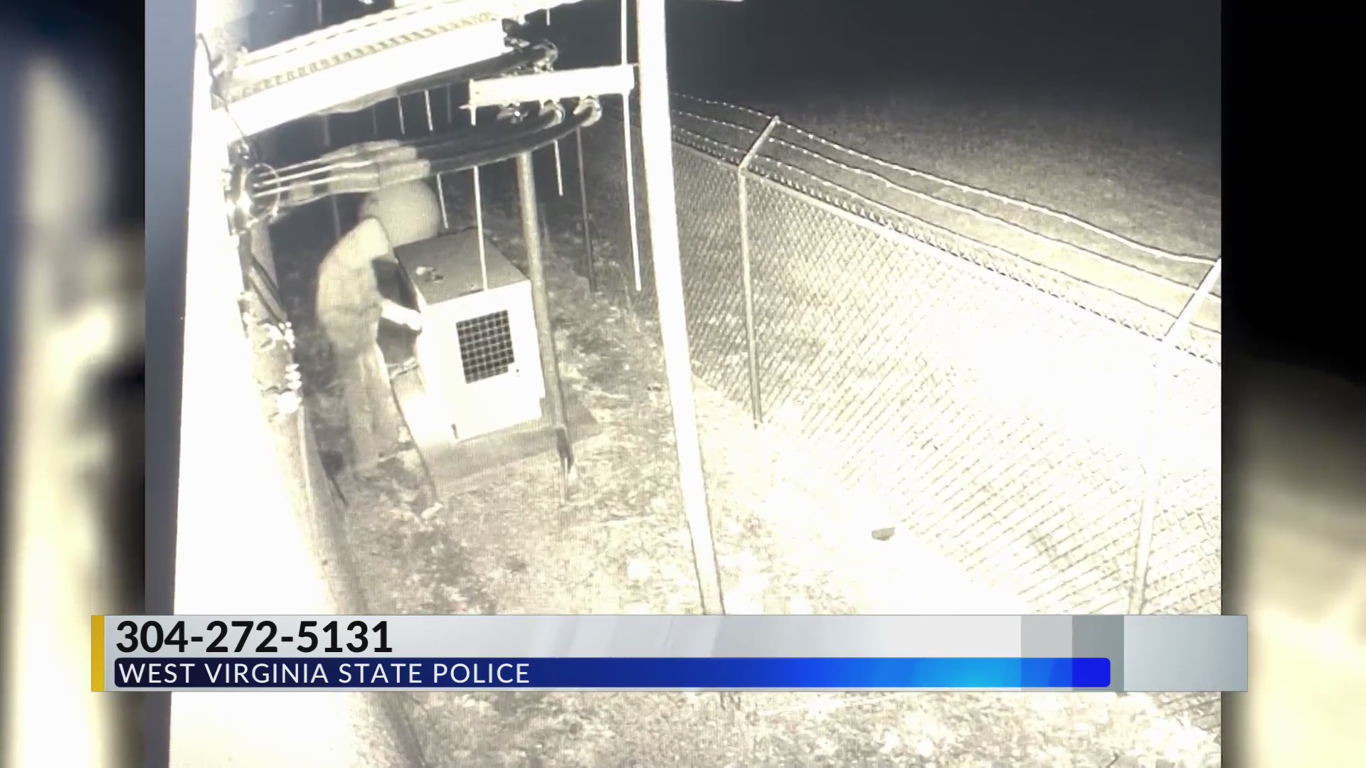 VIDEO: Man caught on camera breaking into West Virginia emergency services tower site – WOWK 13 News
