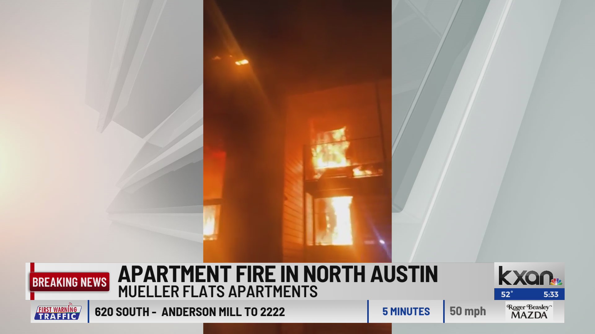 Several rescued from east Austin apartment fire – KXAN Austin