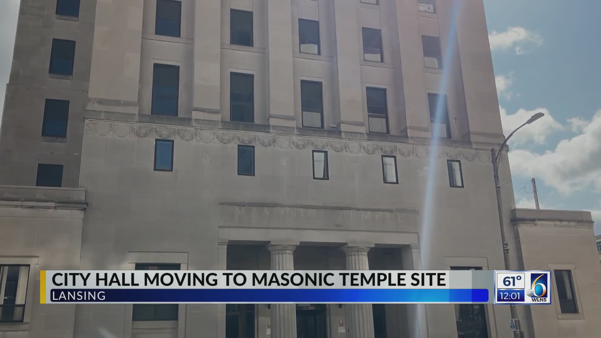 City Hall Moving To Masonic Temple Site – WLNS 6 News