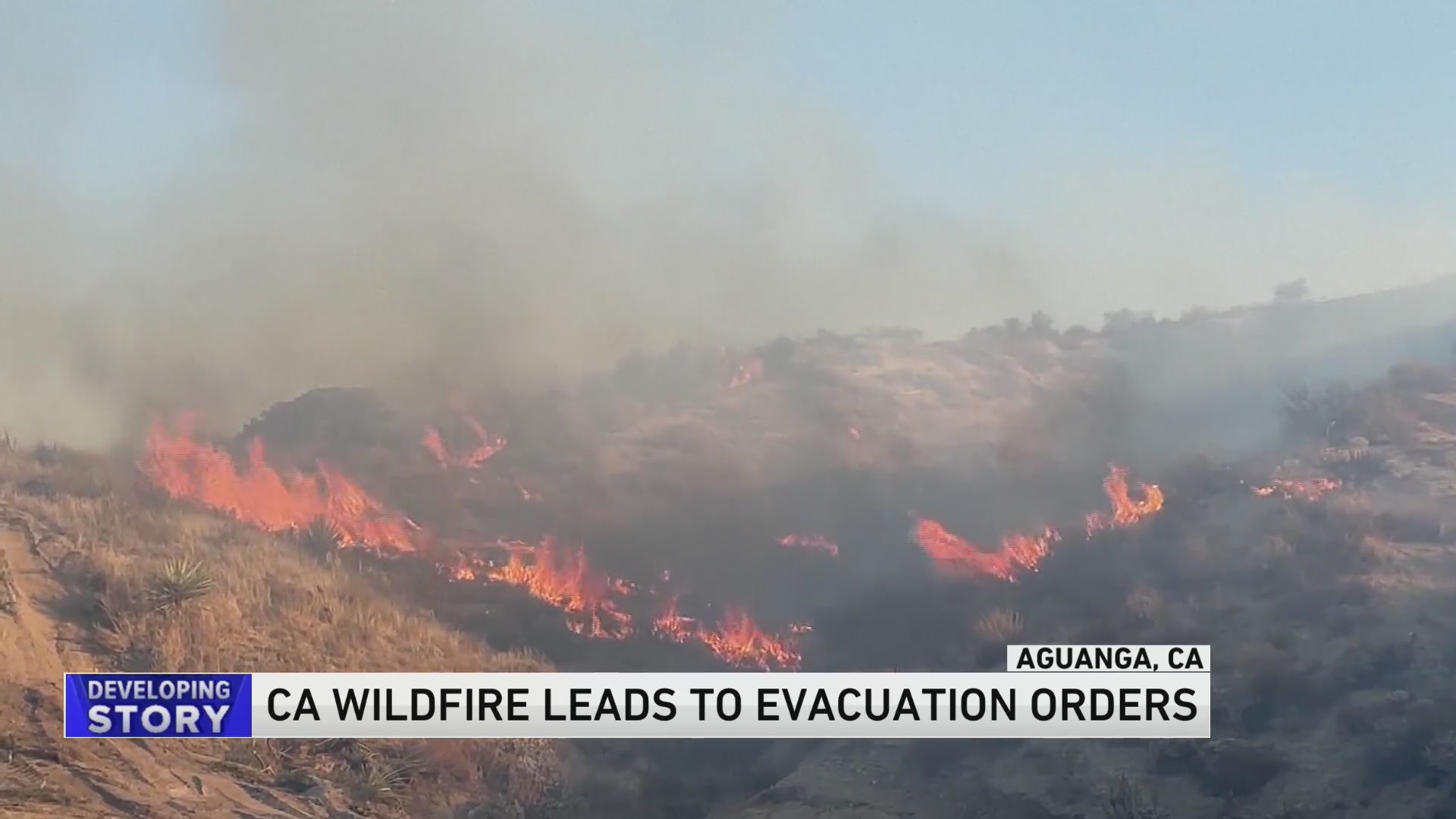 Southern California wildfire prompts evacuation order – WGN-TV