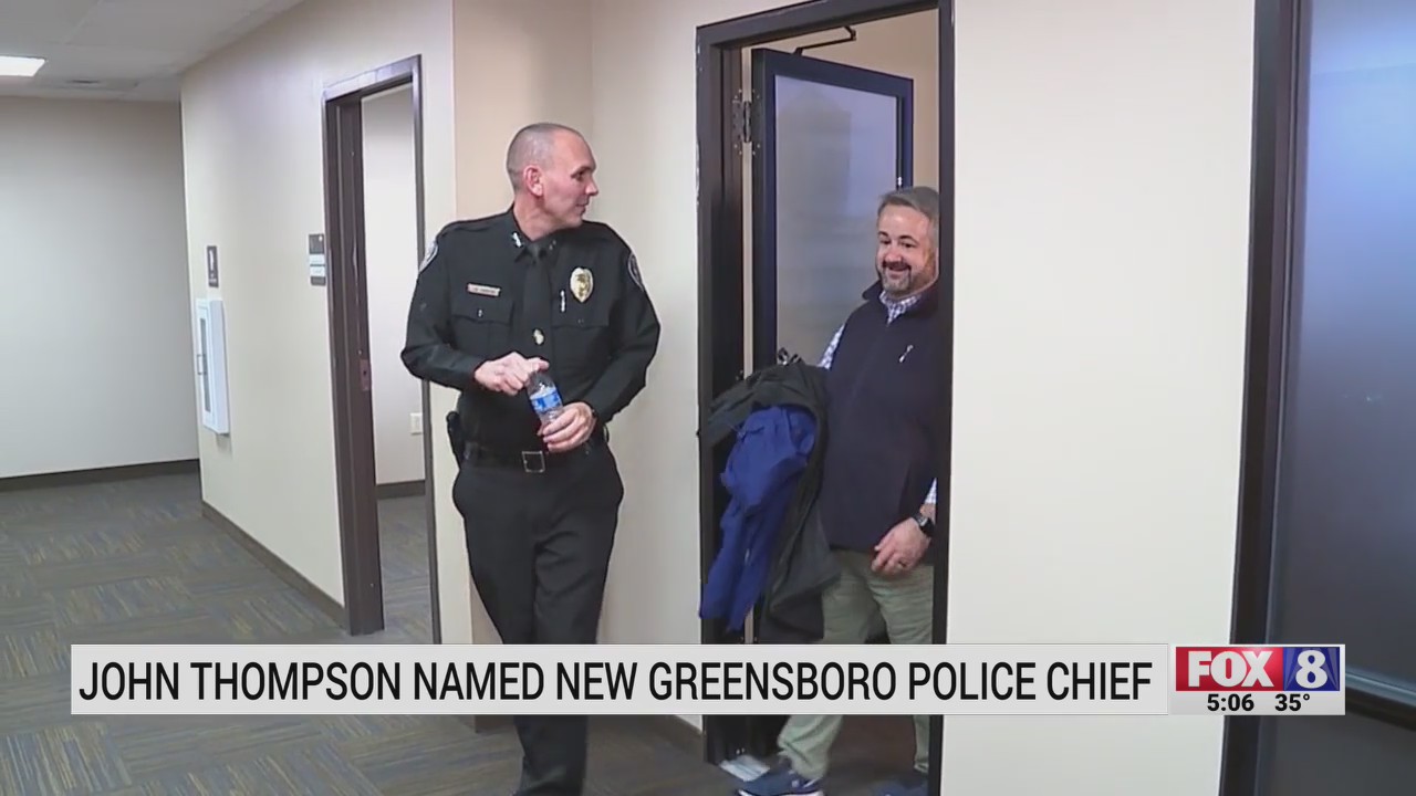John Thompson named new Greensboro police chief – FOX8 WGHP